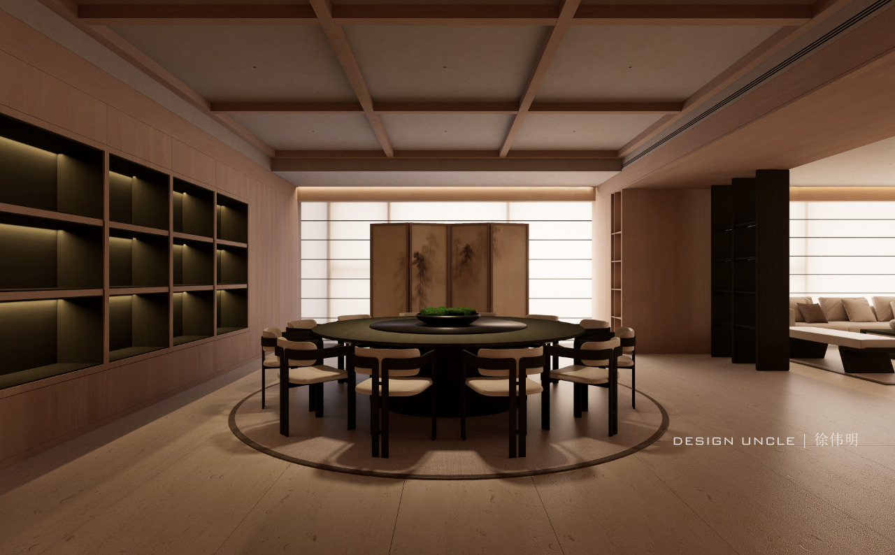 新作 DESIGN UNCLE 徐伟明设计 | 隐于市，宴于心